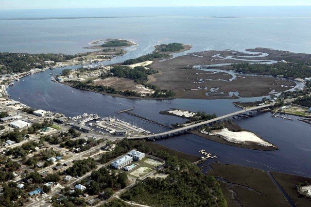 Carrabelle, Florida. Quiet Town on Florida's Forgotten Coast